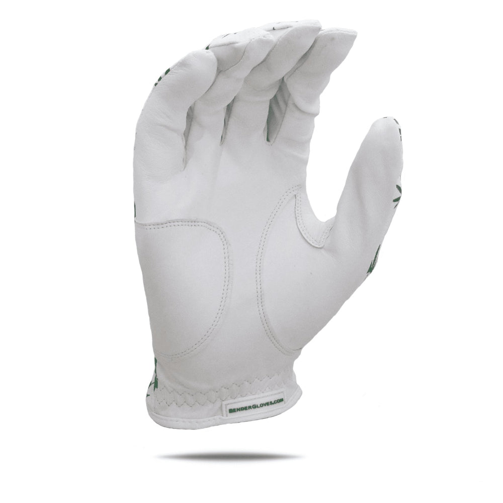 Marijuana Leaf Mesh Golf Glove - Bender Gloves