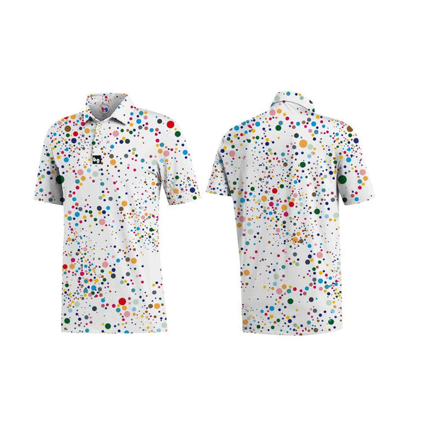 Paint Splatter Men's Polo - Bender Gloves