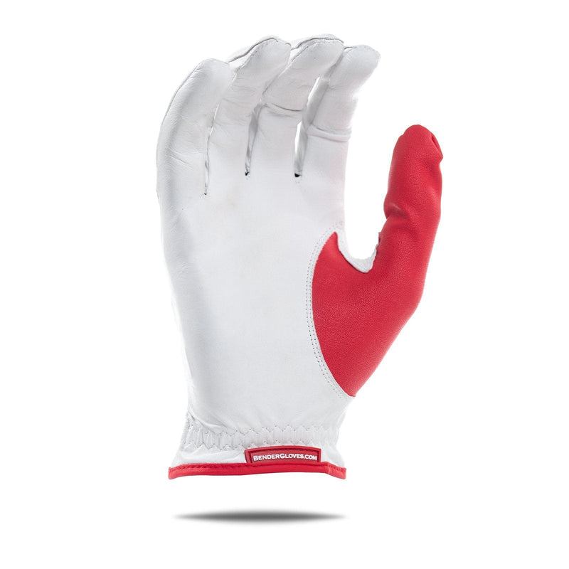 Red Color Golf Glove | Bender Gloves | $20 | Premium Cabretta